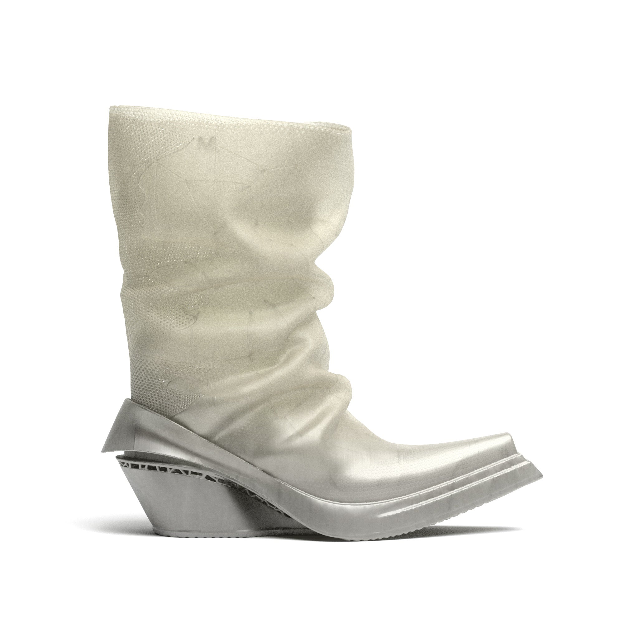 SCRY Fold Boots "Mist-Silver"